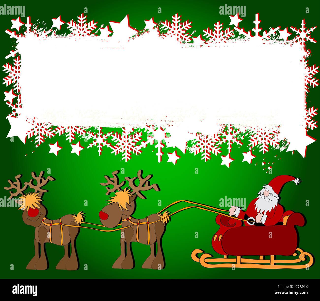 Cartoon christmas card hi-res stock photography and images - Alamy