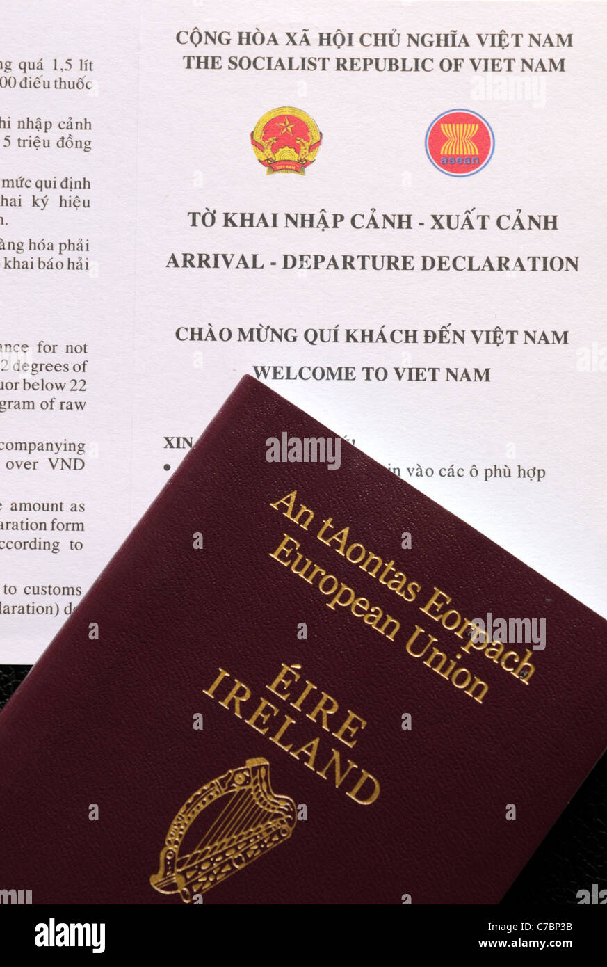 immigration form landing disembarkation card travel visa application ...