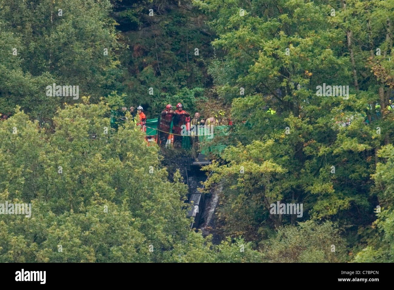 Gleision colliery miners rescue operation hi-res stock photography and ...