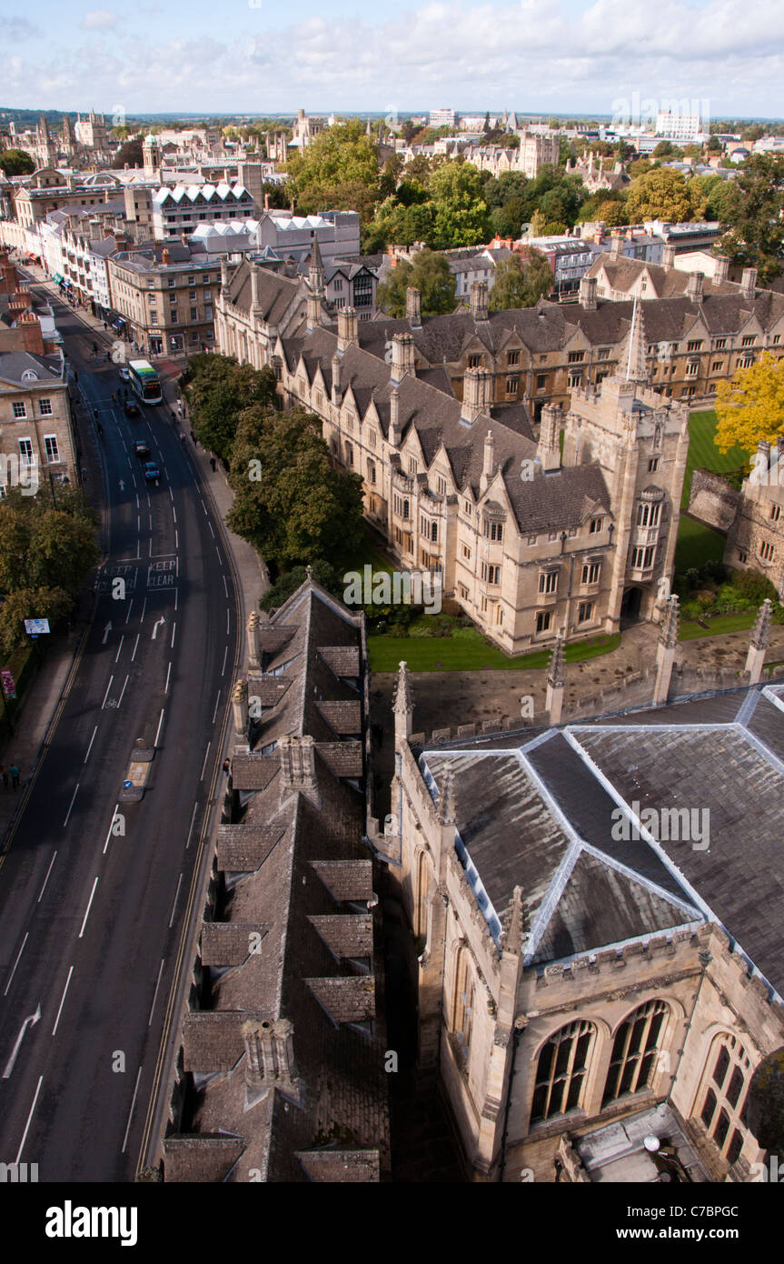 Oxford high street Stock Photo - Alamy