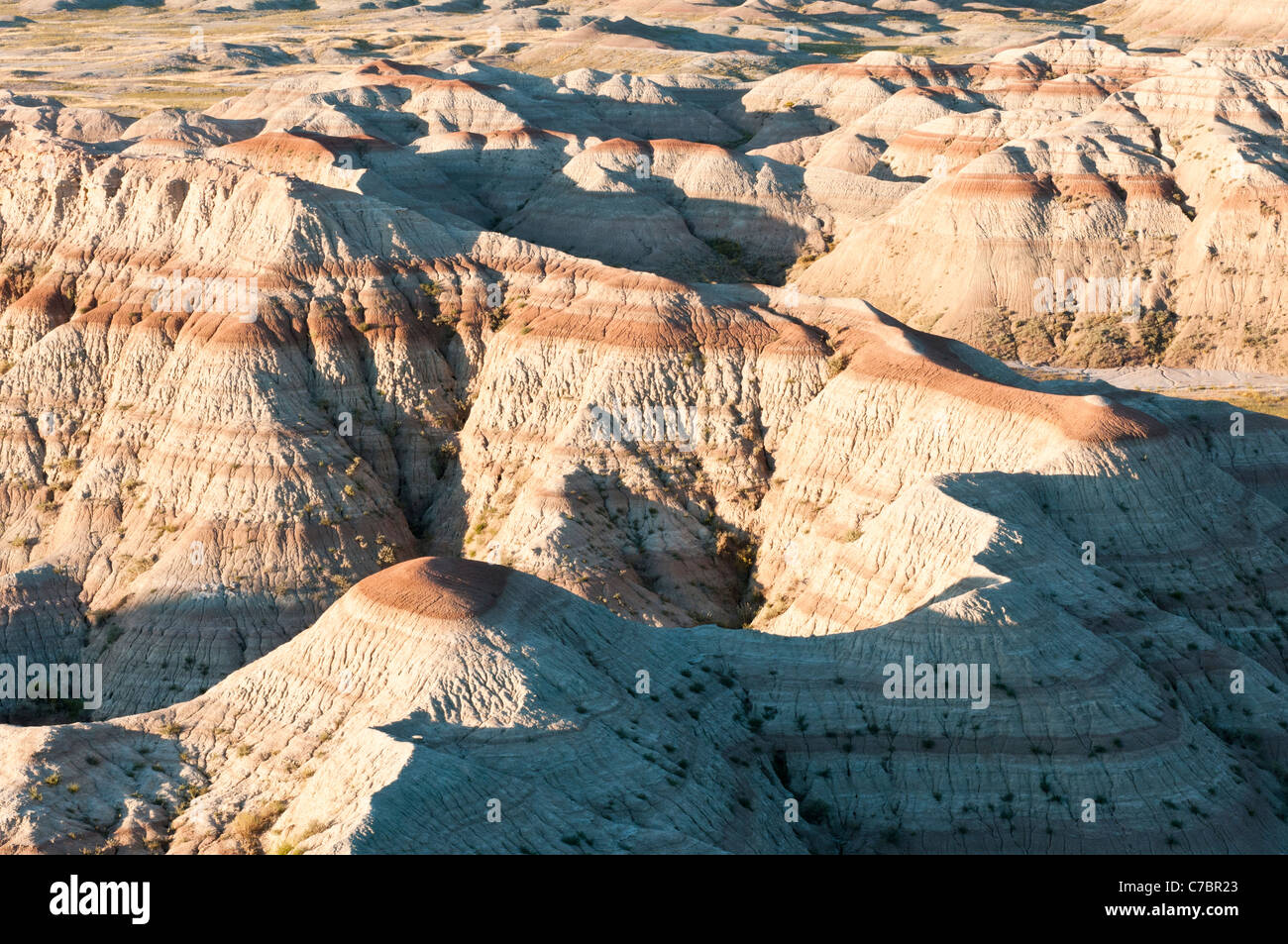 Morning light on badlands hi-res stock photography and images - Alamy