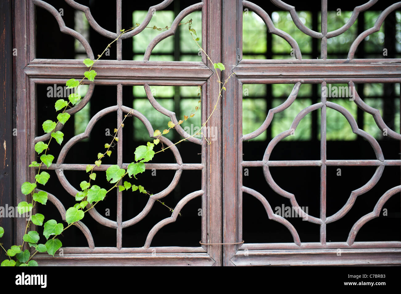Chinese Style Window Frame High Resolution Stock Photography and Images ...