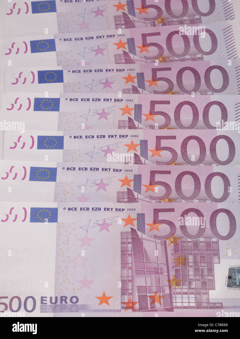 europe euros banknote of hundreds Stock Photo - Alamy
