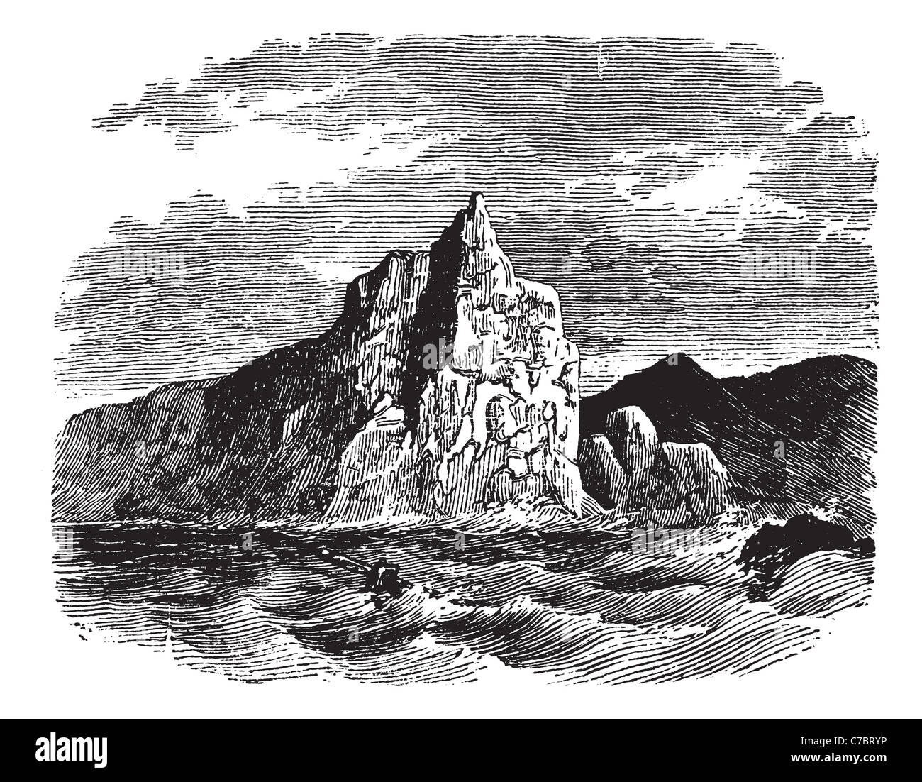 Engraving of cape horn Cut Out Stock Images & Pictures - Alamy