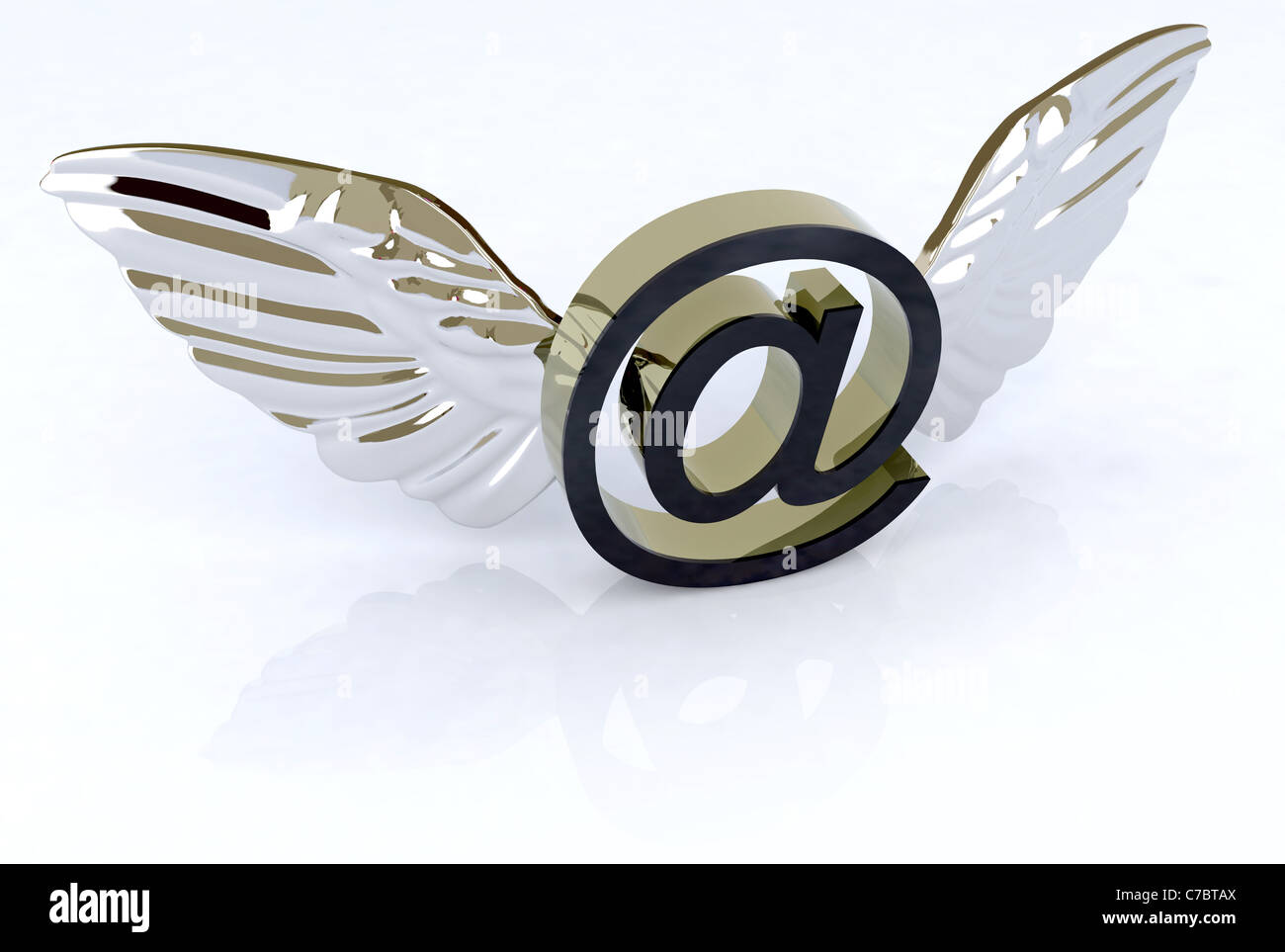 Data wings Cut Out Stock Images & Pictures - Alamy