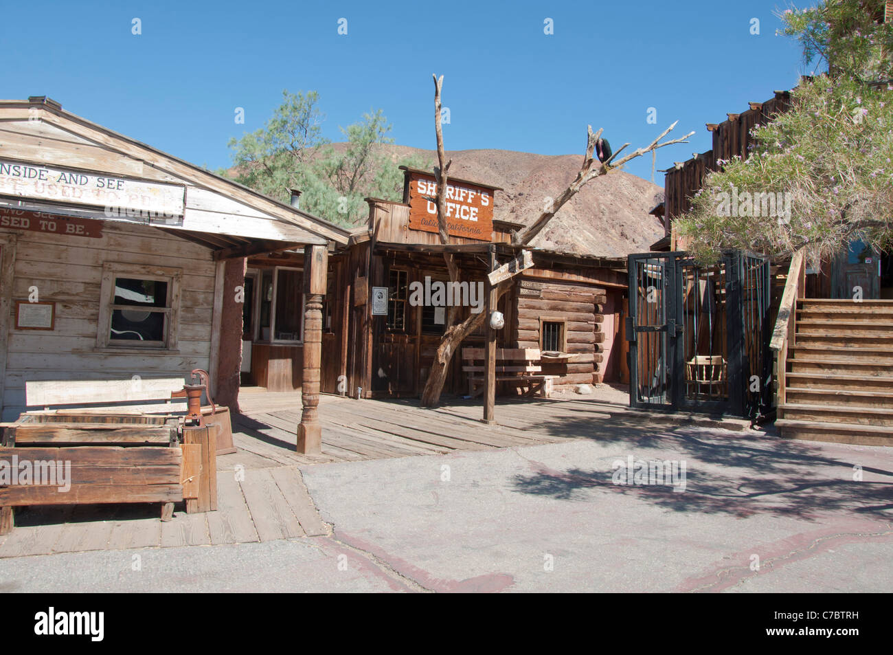 Calico Ghost Abandoned Mining Town, Yermo, San Bernardino County ...