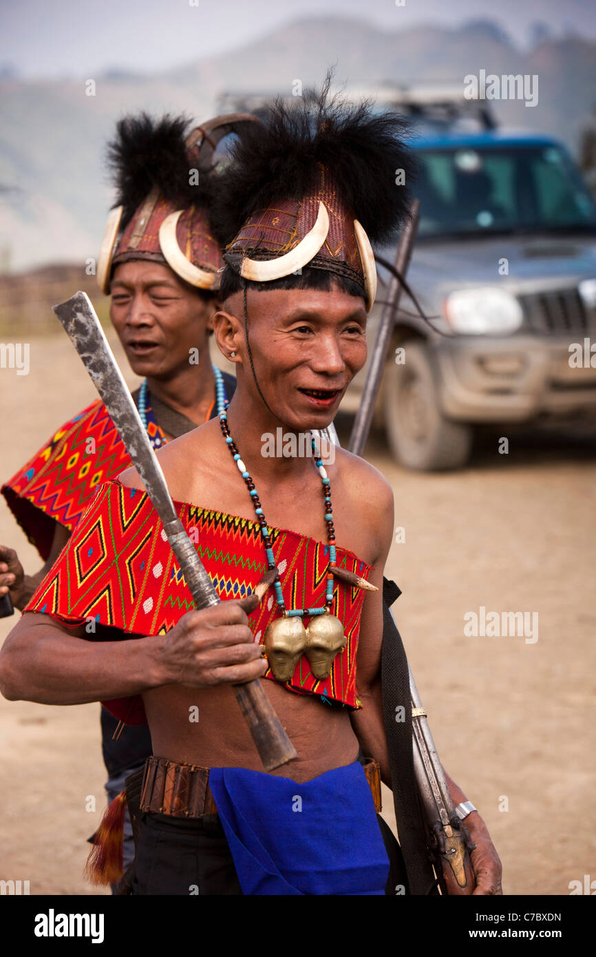 Traditional naga weapon hi-res stock photography and images - Alamy