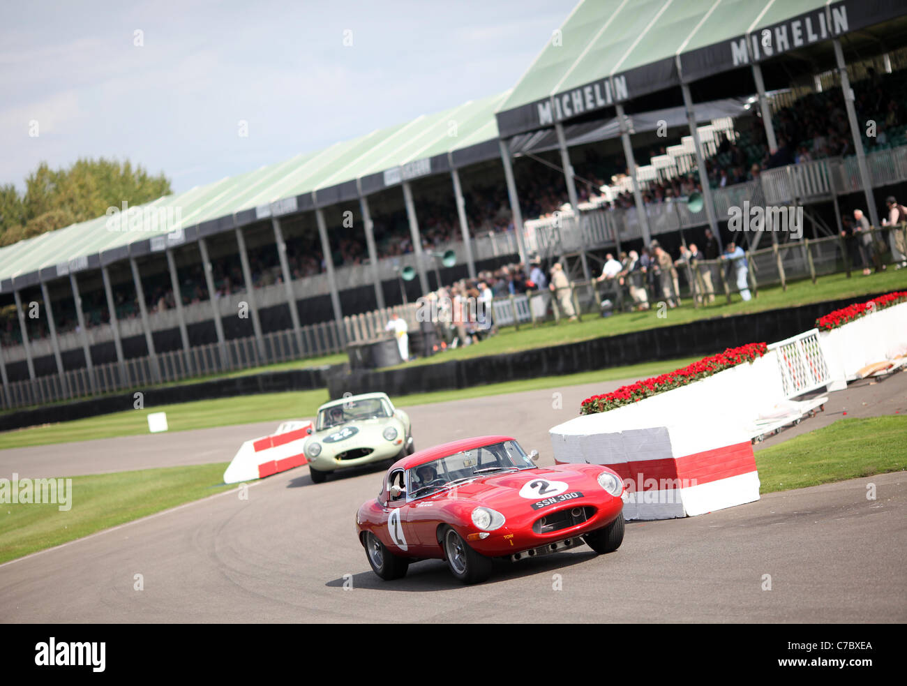 Goodwood Motor Circuit on the first day of the Goodwood Revival Meeting ...