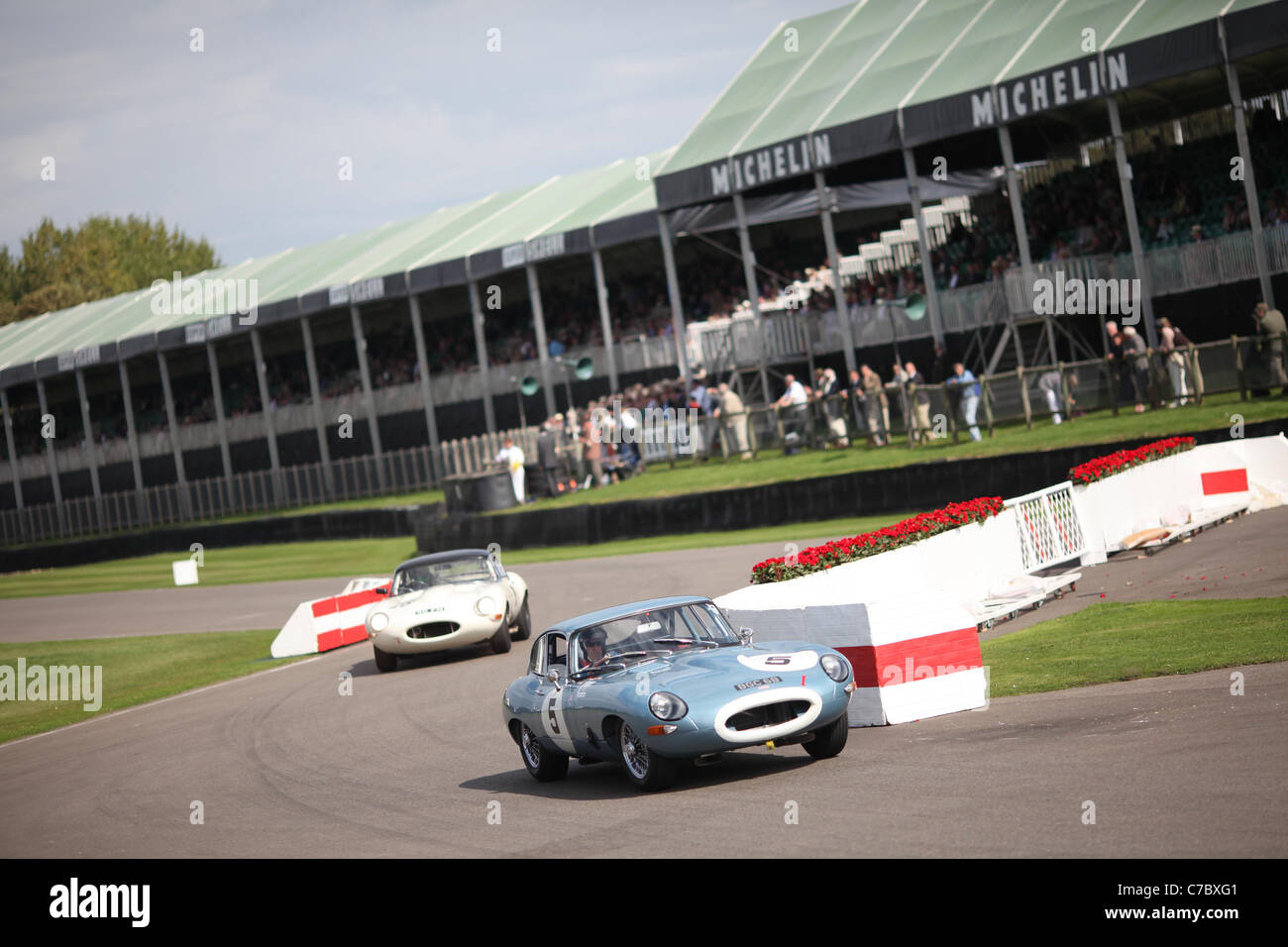 Goodwood Motor Circuit on the first day of the Goodwood Revival Meeting ...