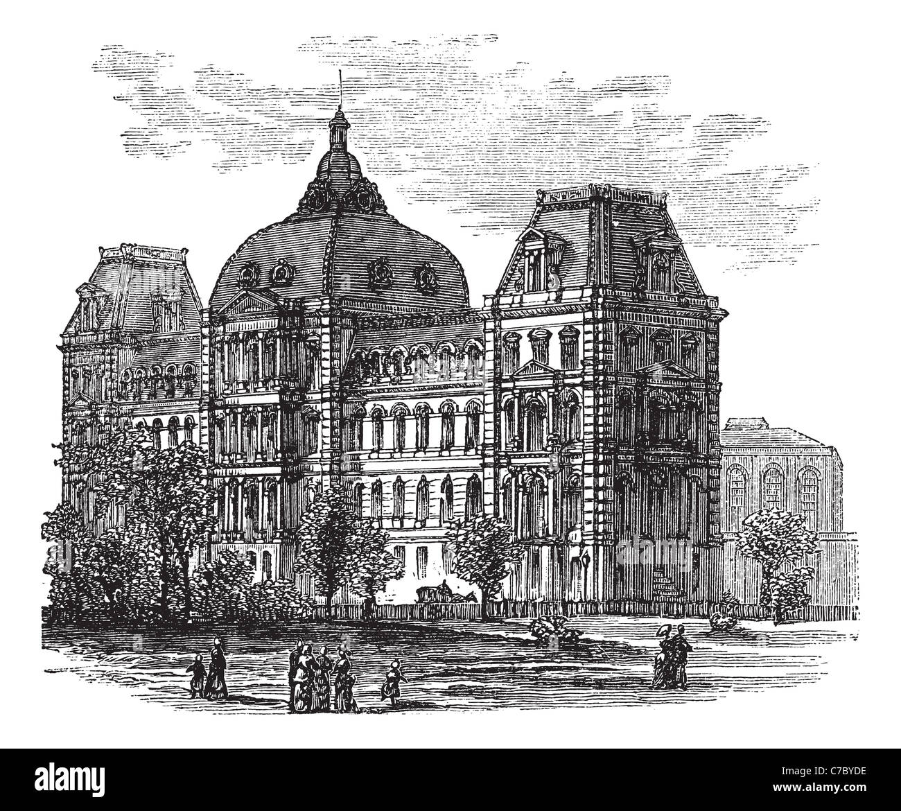 Old courthouse Cut Out Stock Images & Pictures - Alamy