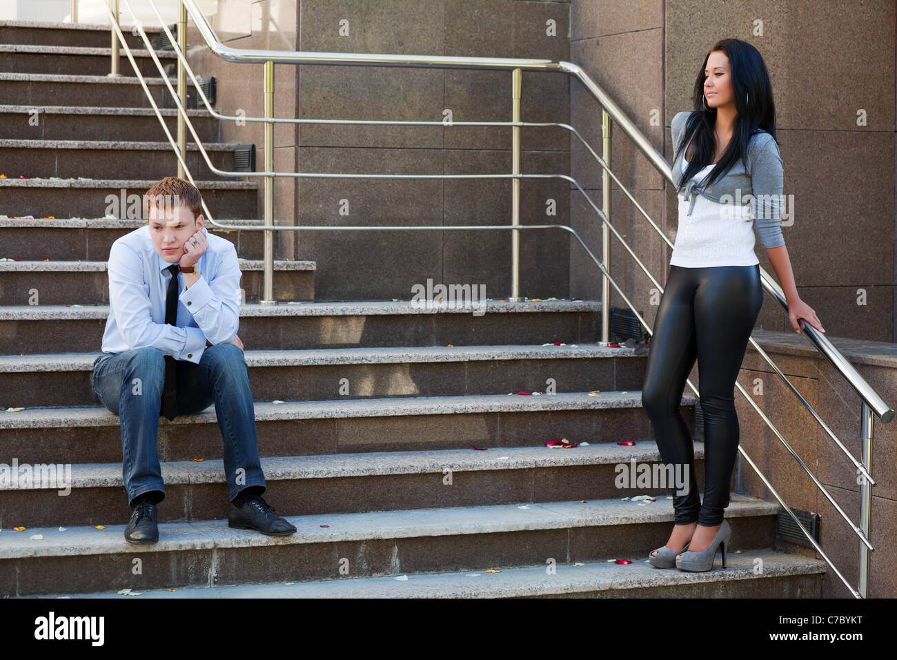 Conflict adults hi-res stock photography and images - Alamy