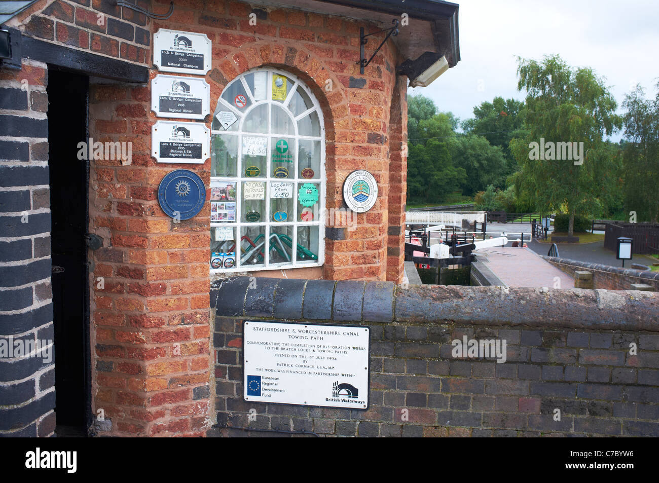 Toll House Bratch Locks Wombourne Staffordshire West Midlands UK Stock ...