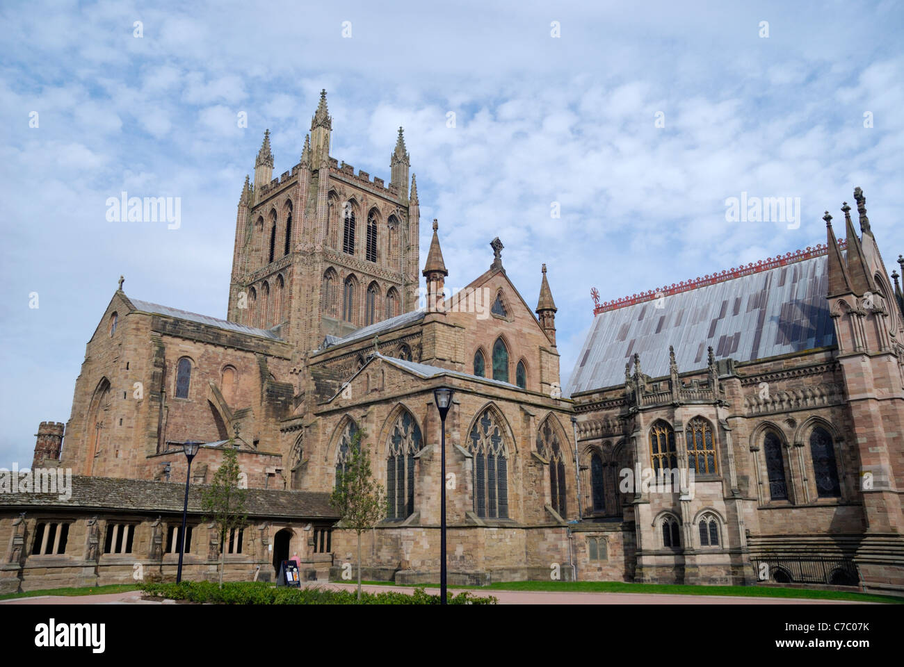 Hereford Cathedral, Hereford, England Stock Photo - Alamy