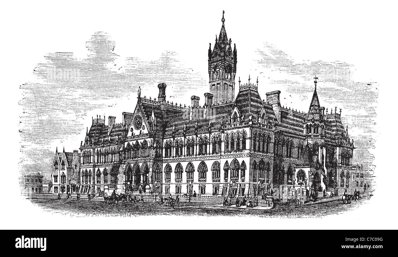 Manchester 1890s hi-res stock photography and images - Alamy