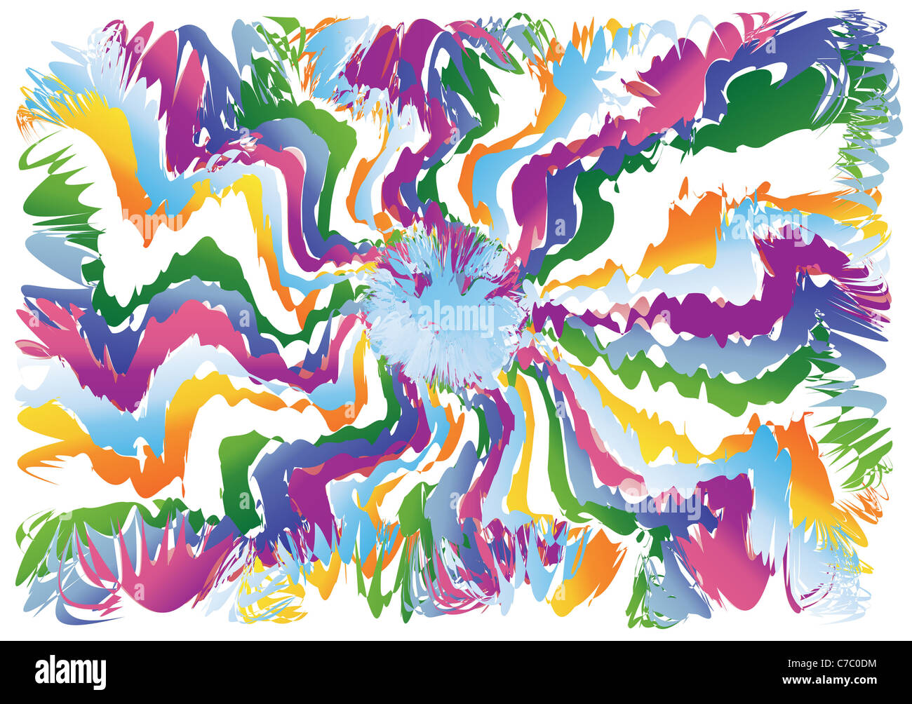 much colors illustration background Stock Photo - Alamy