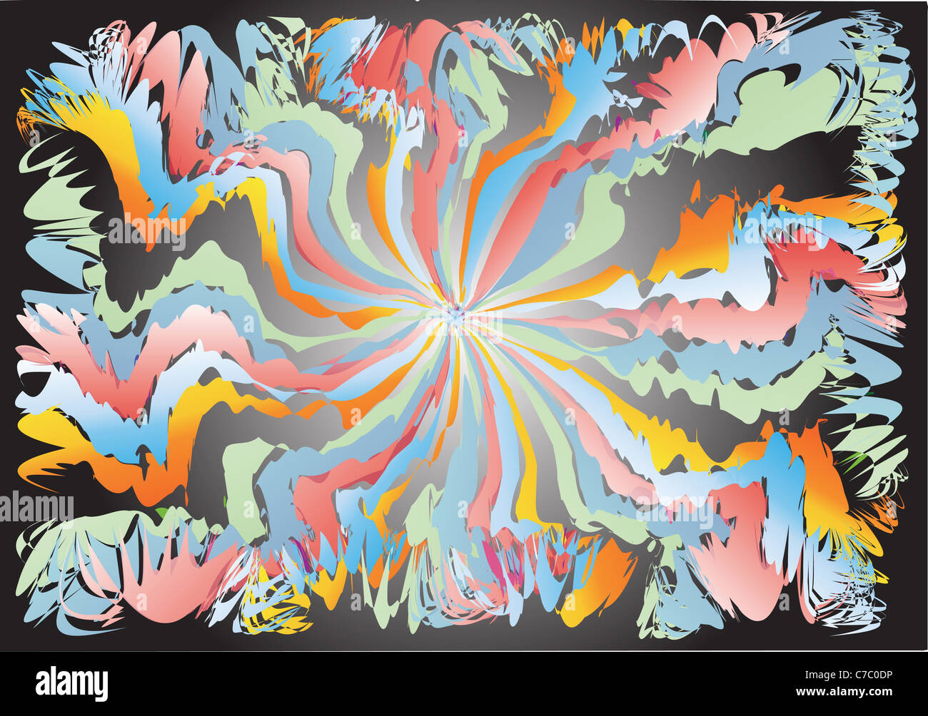 much colors illustration background Stock Photo - Alamy