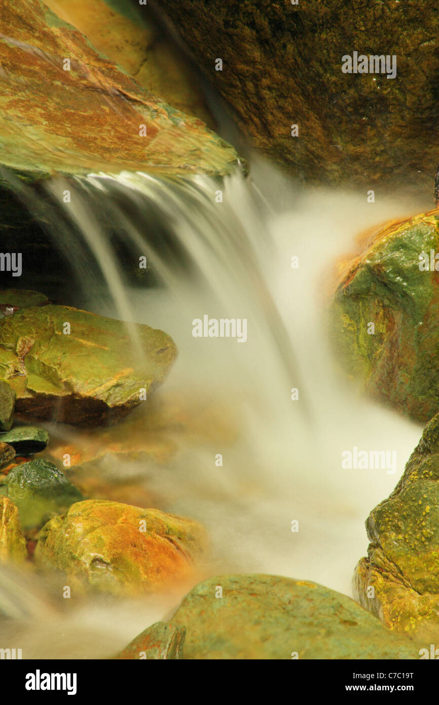 Cascade Beside Cedar Run Trail, Shenandoah National Park, Virginia, USA ...