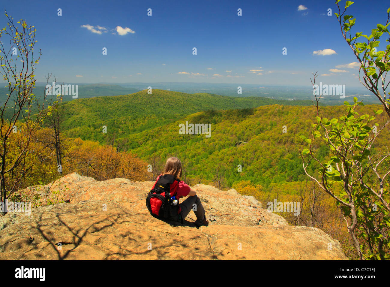 View From Appalachian Trail, Compton Peak, Shenandoah National Park ...