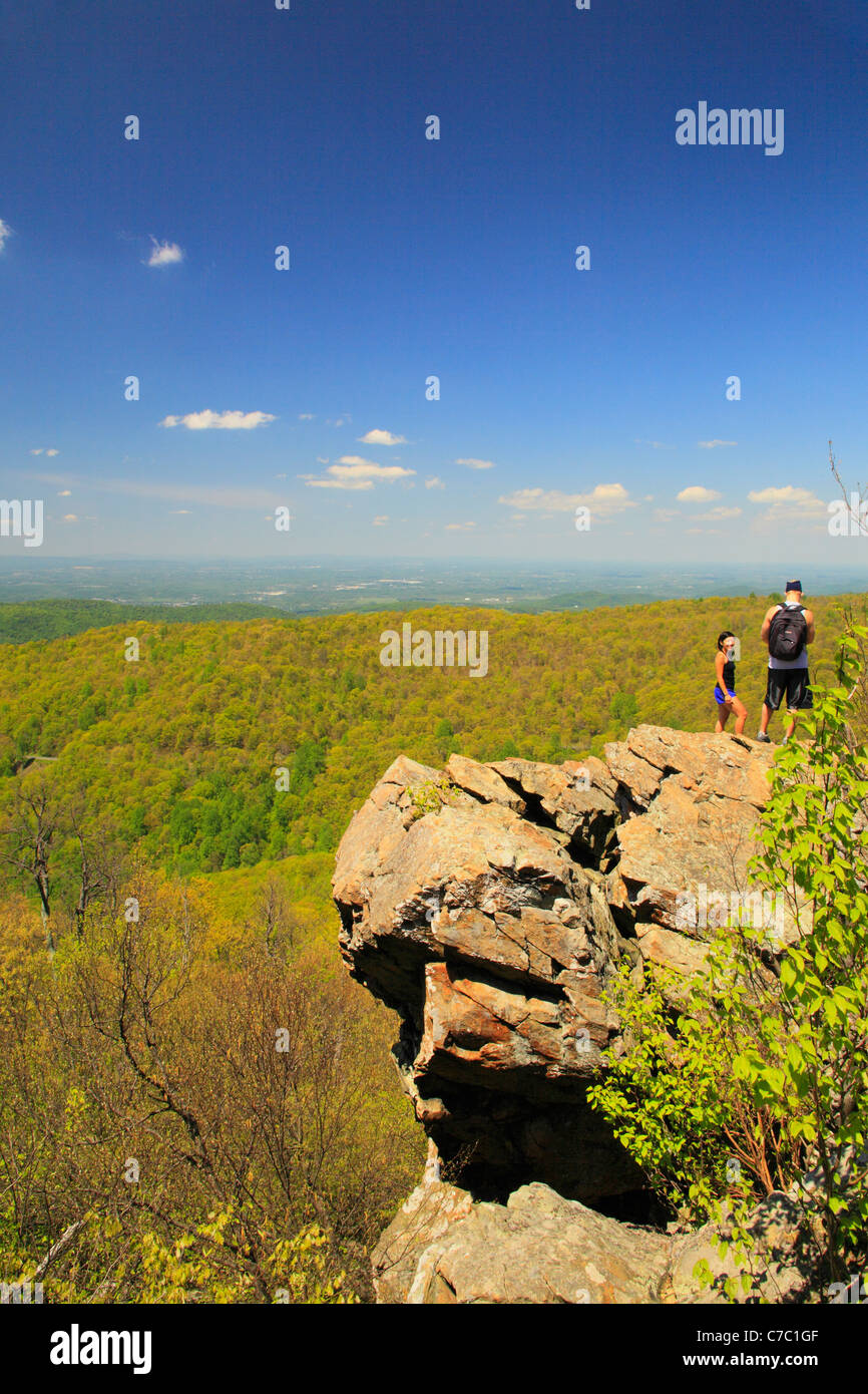 View From Appalachian Trail, Compton Peak, Shenandoah National Park ...