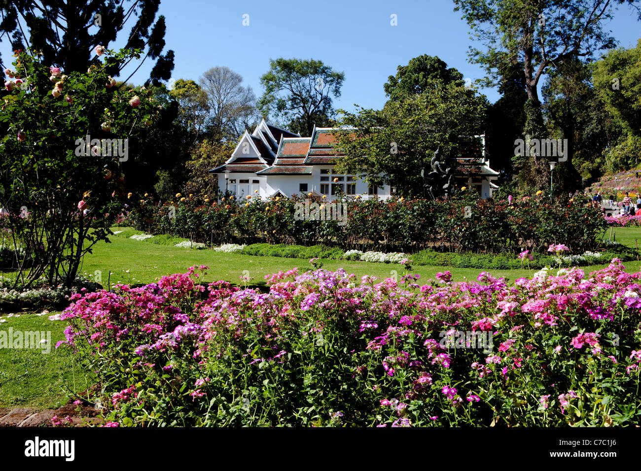 Royal Palace Grounds, Chiang Mai, Thailand Stock Photo - Alamy