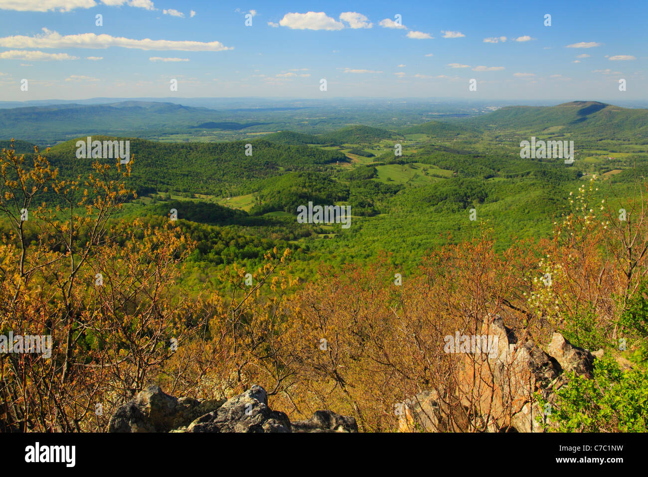 View From Little Hogback Mountain, Jewell Ridge, Shenandoah National ...