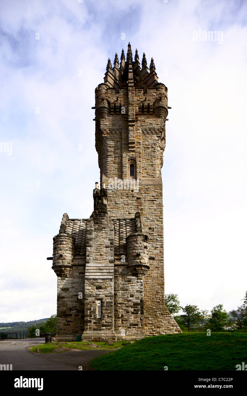 National Wallace Monument Abbey Craig Stirling Scotland Stock Photo - Alamy