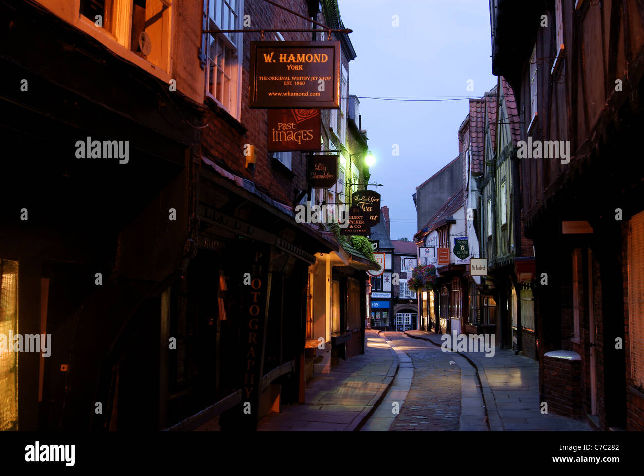 The Shambles in York Stock Photo - Alamy
