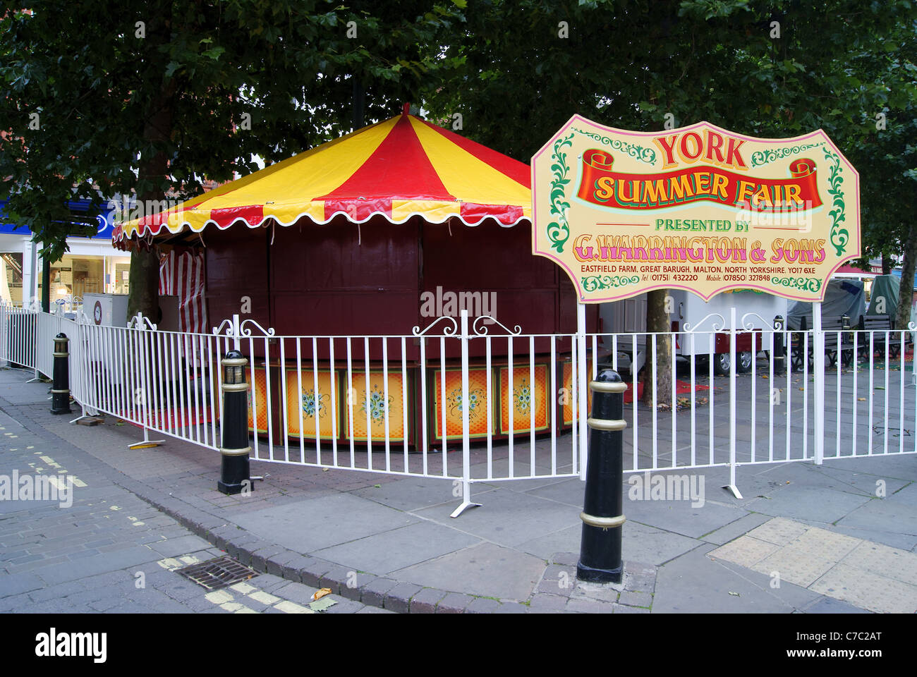 York Summer Fair Stock Photo - Alamy