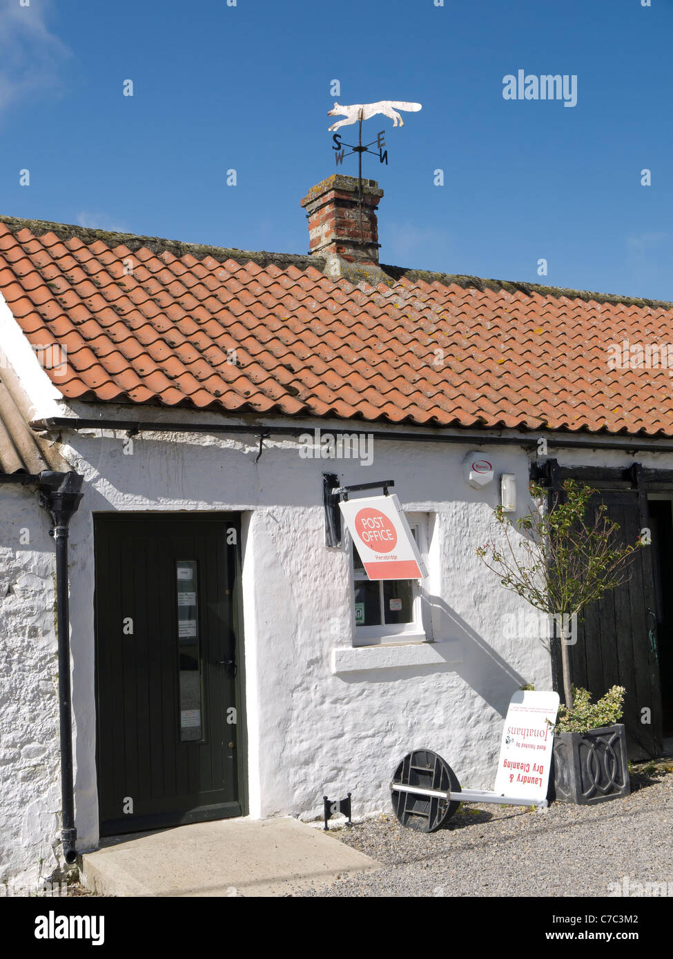 A tiny Post Office at Piercebridge Co. Durham Stock Photo - Alamy