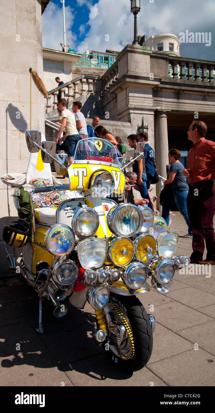 Lambretta mod hi-res stock photography and images - Alamy