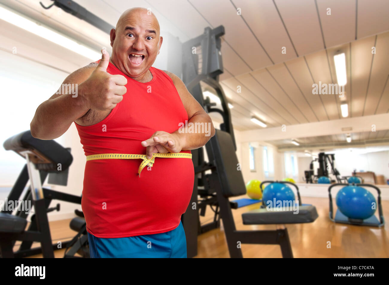 Fitness gluttony health man hi-res stock photography and images - Alamy
