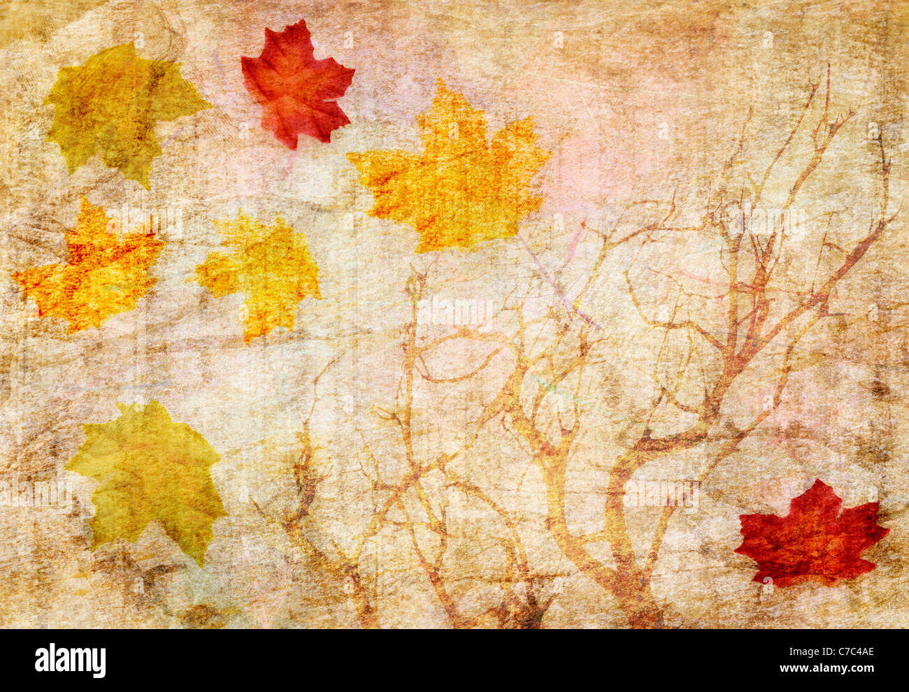 grunge abstract fall background Stock Photo - Alamy