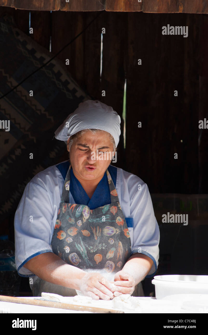 Old lady greek village hi-res stock photography and images - Alamy