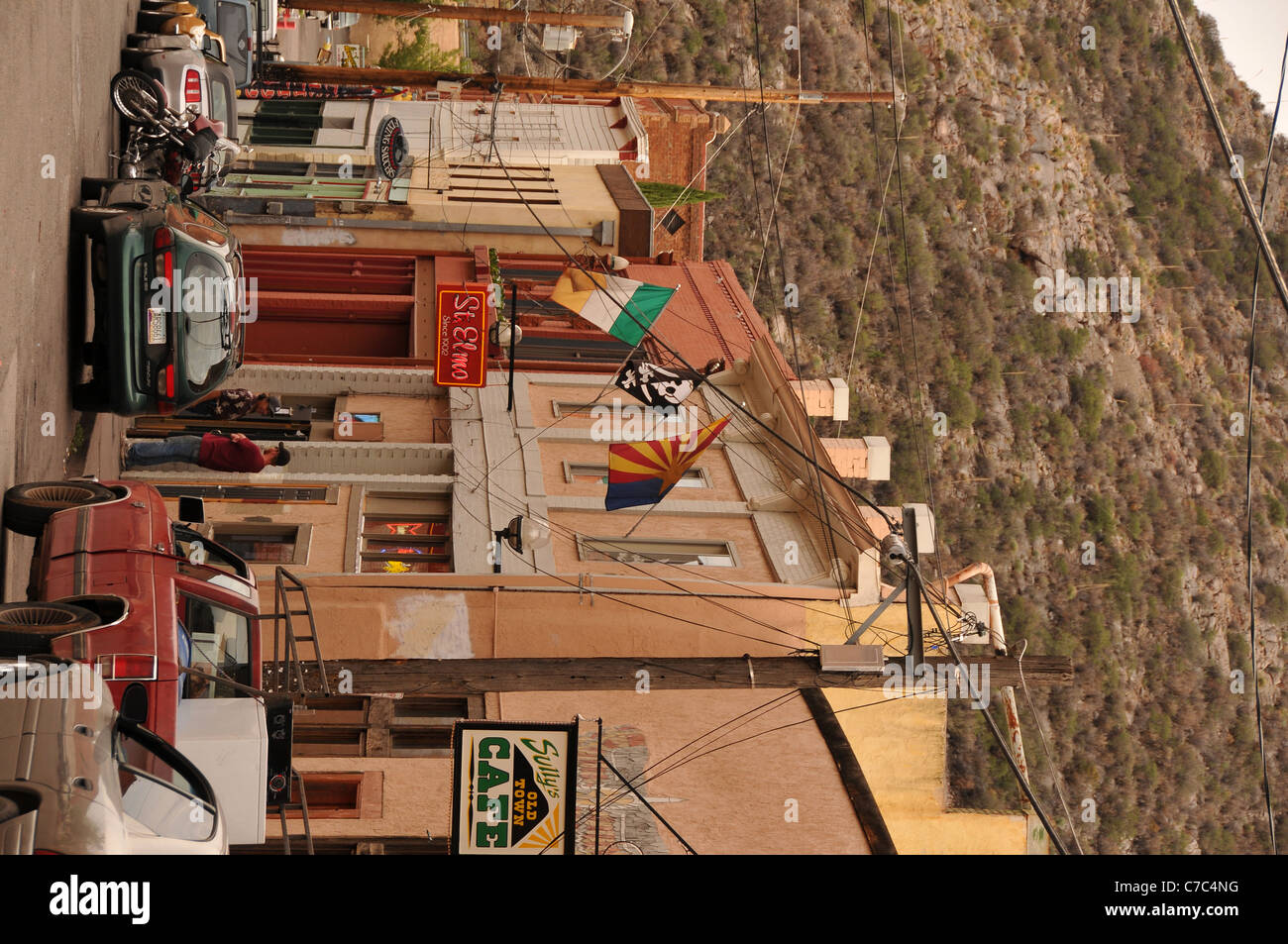 A historical copper mining town in southern Arizona, Bisbee, Arizona ...