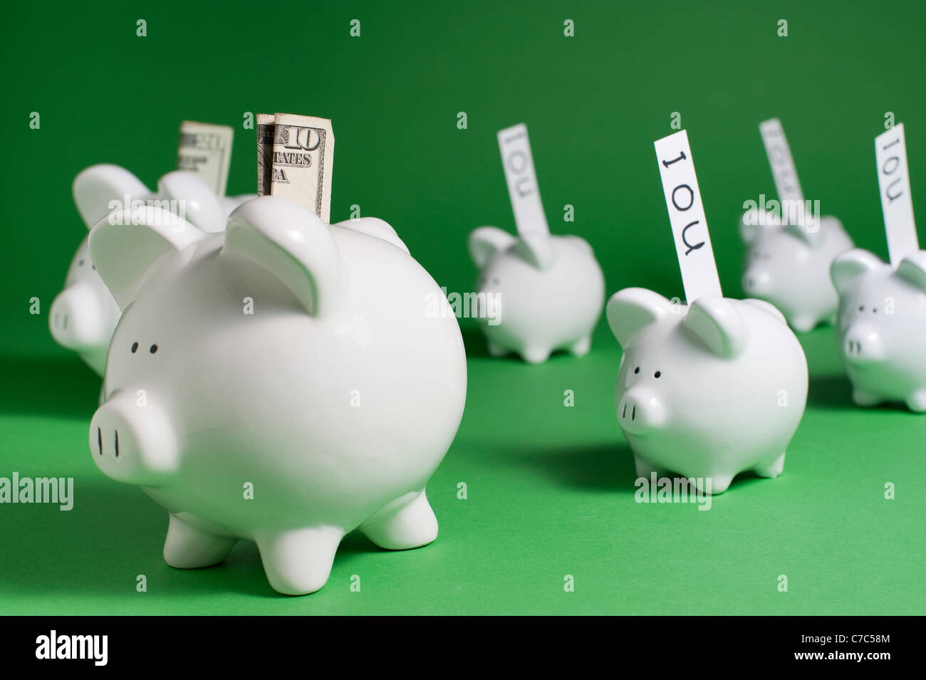 Money pigs hi-res stock photography and images - Alamy