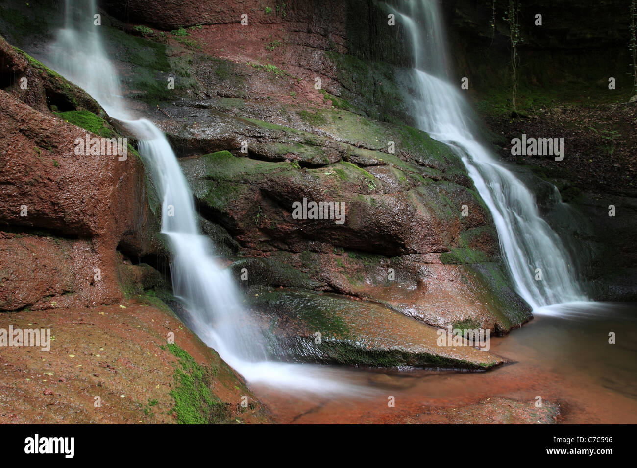 Pwll y wrach waterfalls hi-res stock photography and images - Alamy