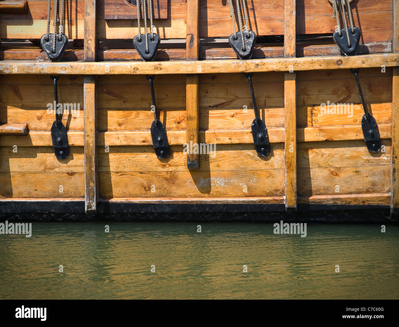 Channelss of Matthew, english carabel of XV century. Vannes, Bay of ...