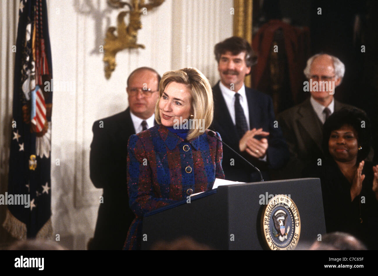 Hillary clinton first lady hi-res stock photography and images - Alamy