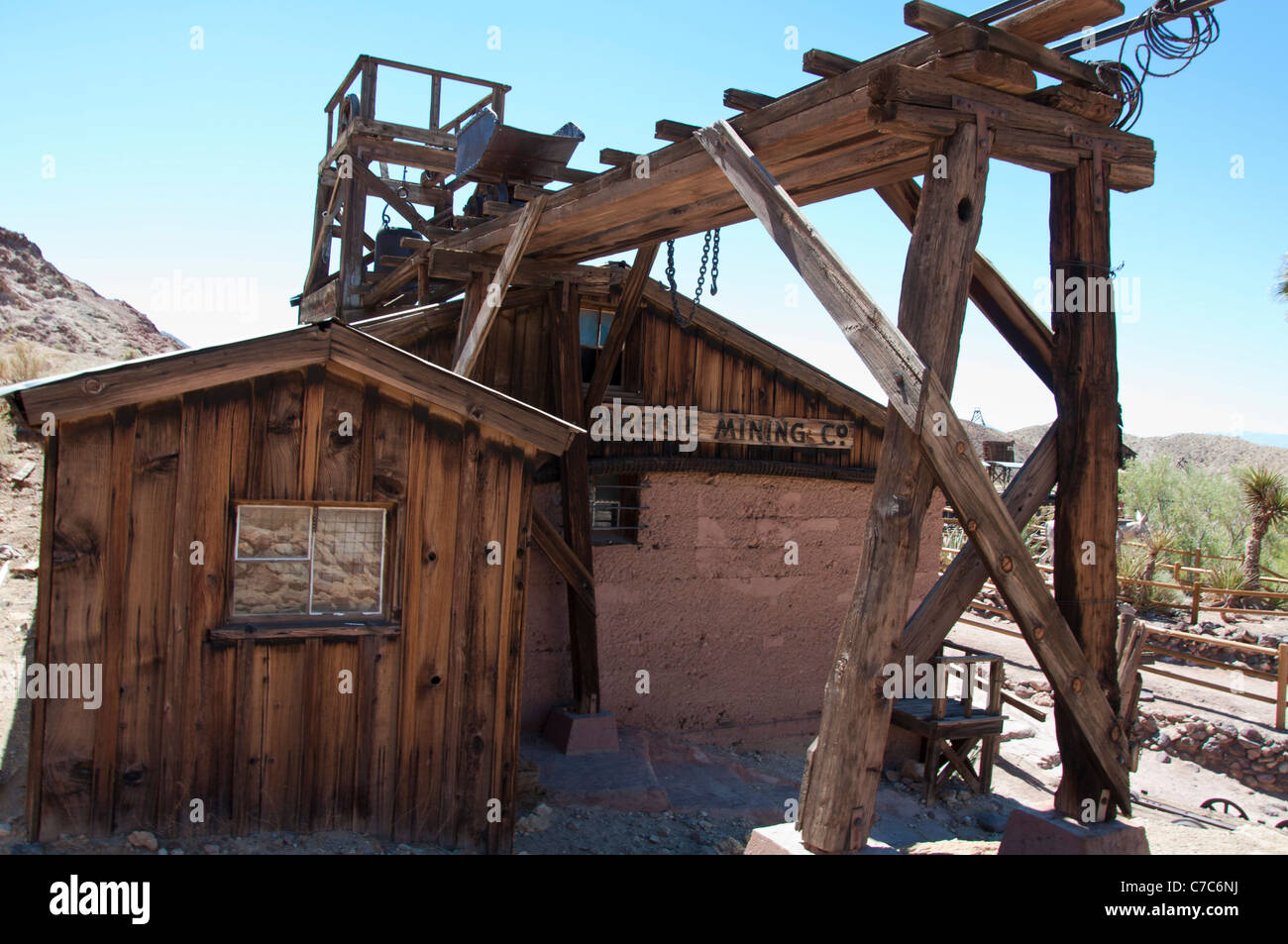 Calico Ghost Abandoned Mining Town, Yermo, San Bernardino County ...