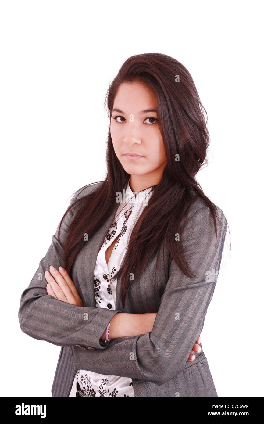 Pretty chinese woman china office hi-res stock photography and images ...