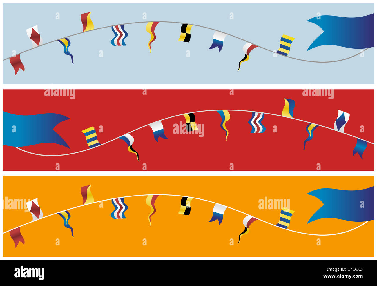 International maritime signal flags hi-res stock photography and images ...