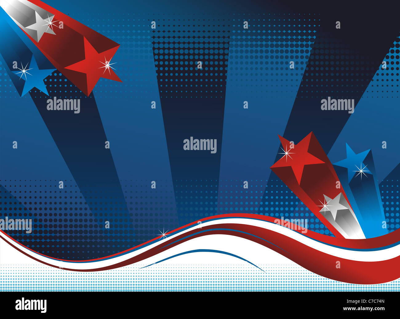 Background with USA flag theme. Vector available Stock Photo - Alamy