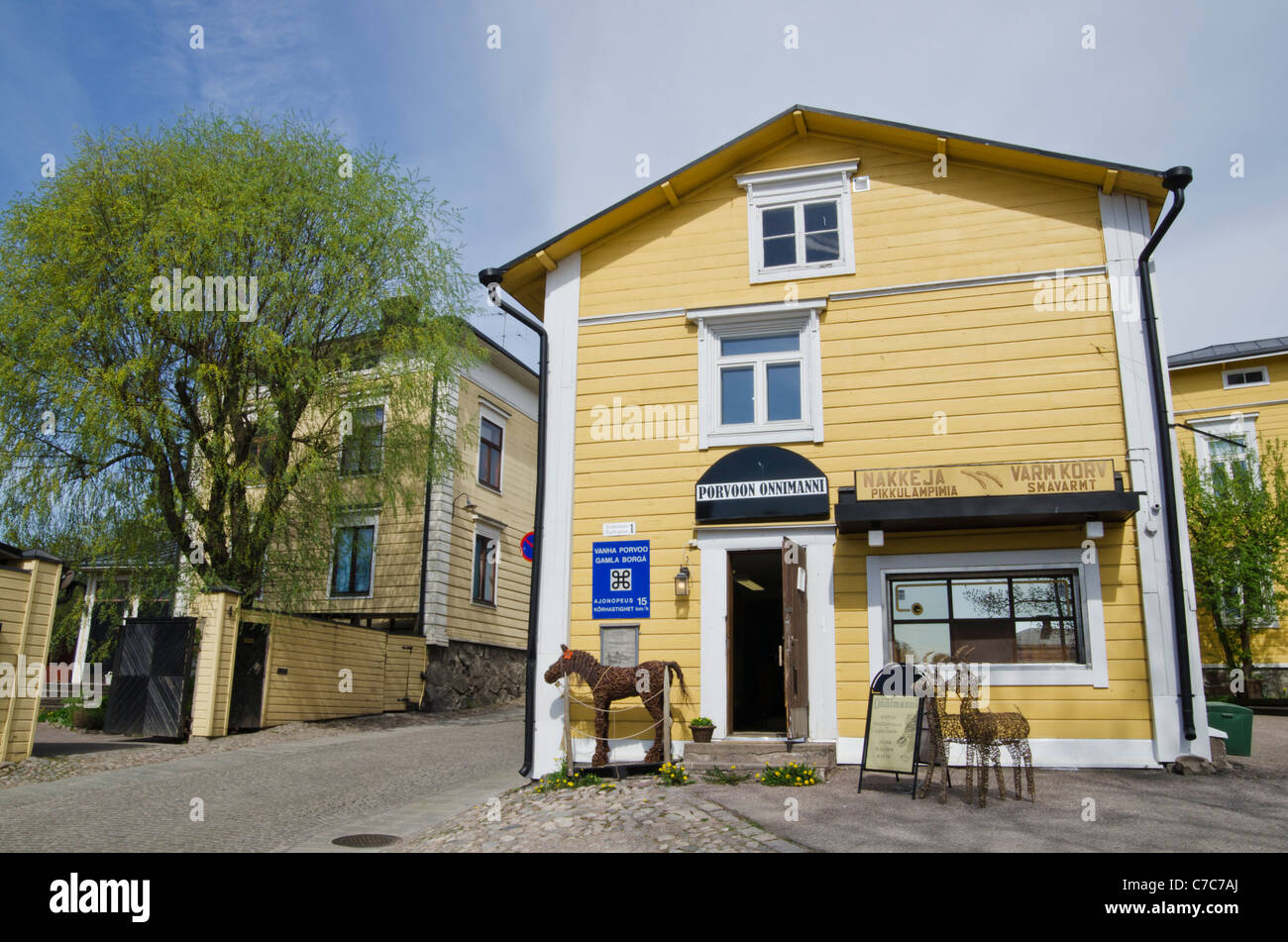 Porvoo street finland hi-res stock photography and images - Alamy