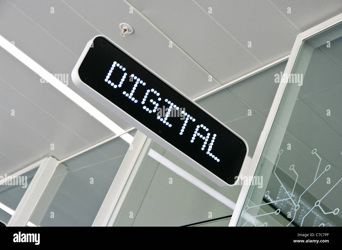 Spain Barcelona Contemporary architecture in the area 22@. Media-TIC ...