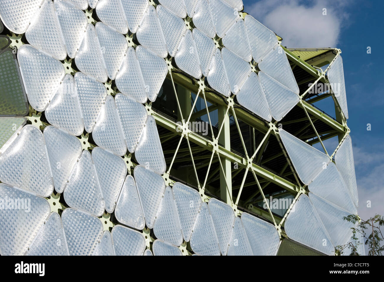 Spain Barcelona Contemporary architecture in the area 22@. Media-TIC ...