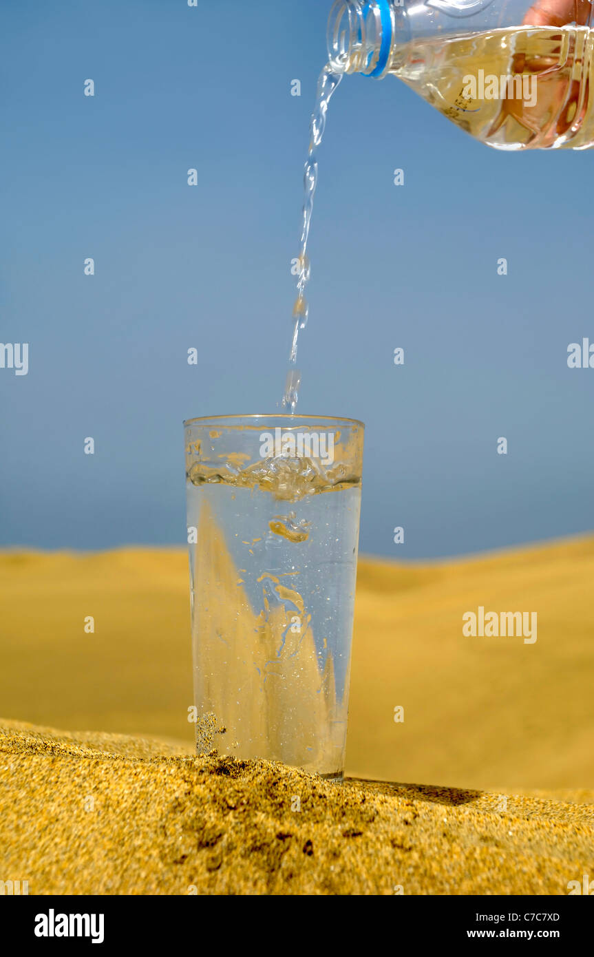 Giving bottle cold water as hi-res stock photography and images - Alamy