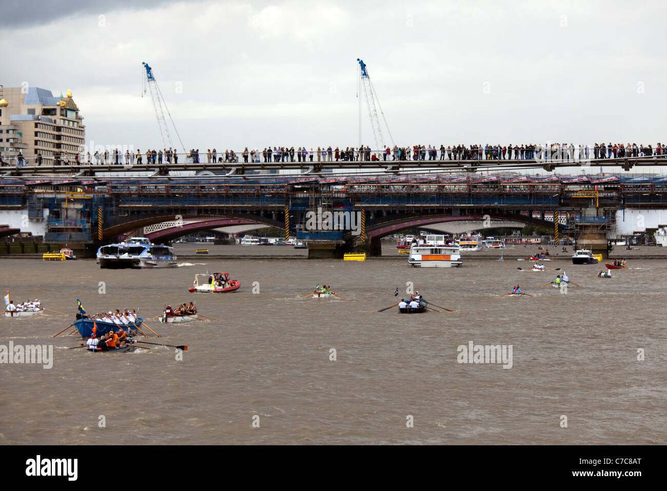 The Great River Race, The Thames, London, UK. September 2011 Stock ...