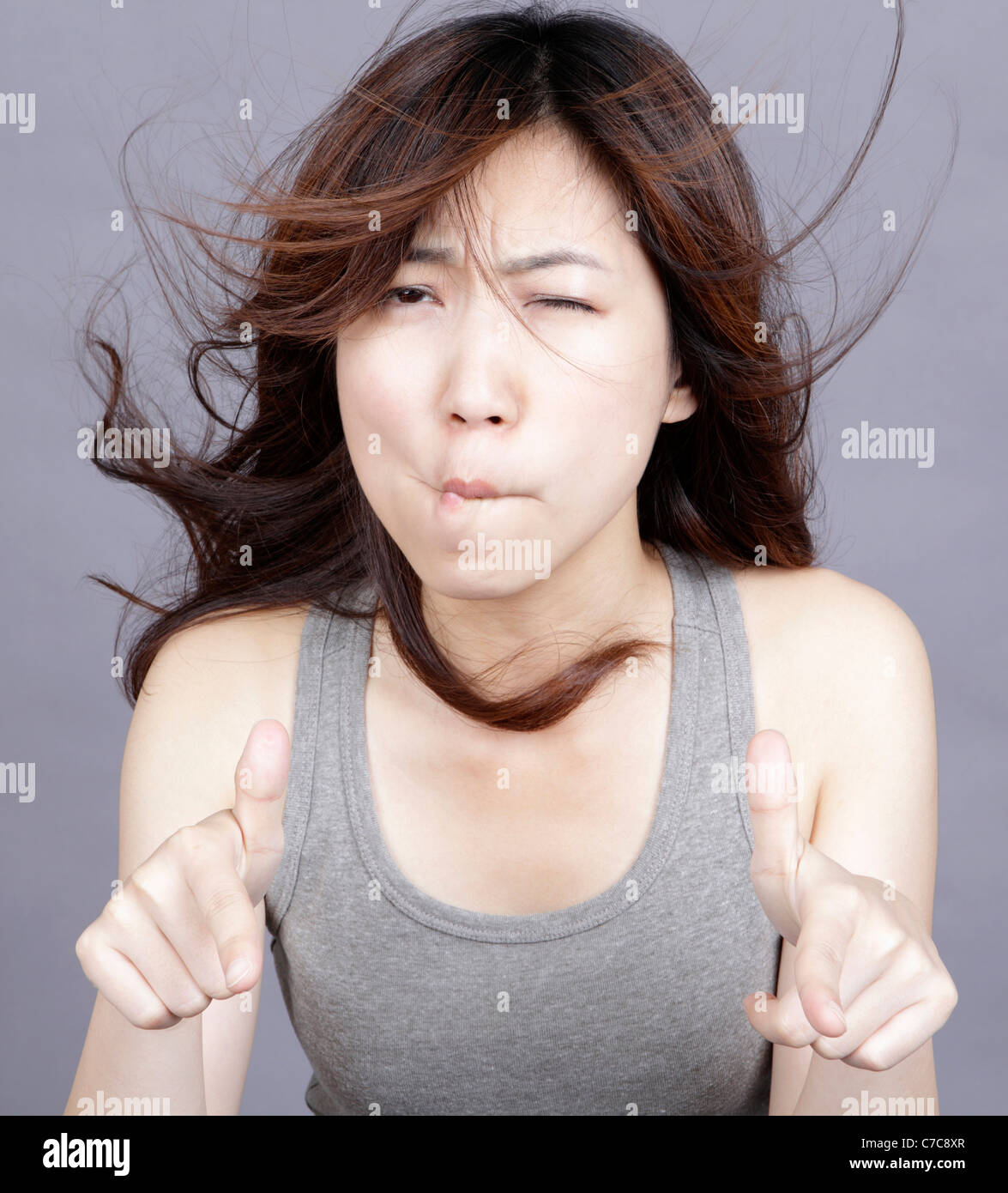 Girl, female, student, youth, listen, hear, music, sound, smile, enjoy ...