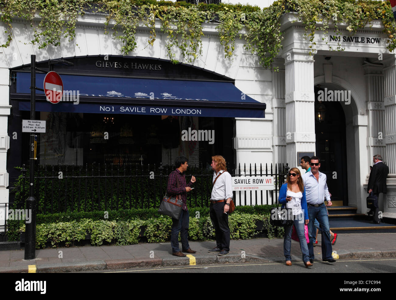 Savile row westminster london england hi-res stock photography and ...