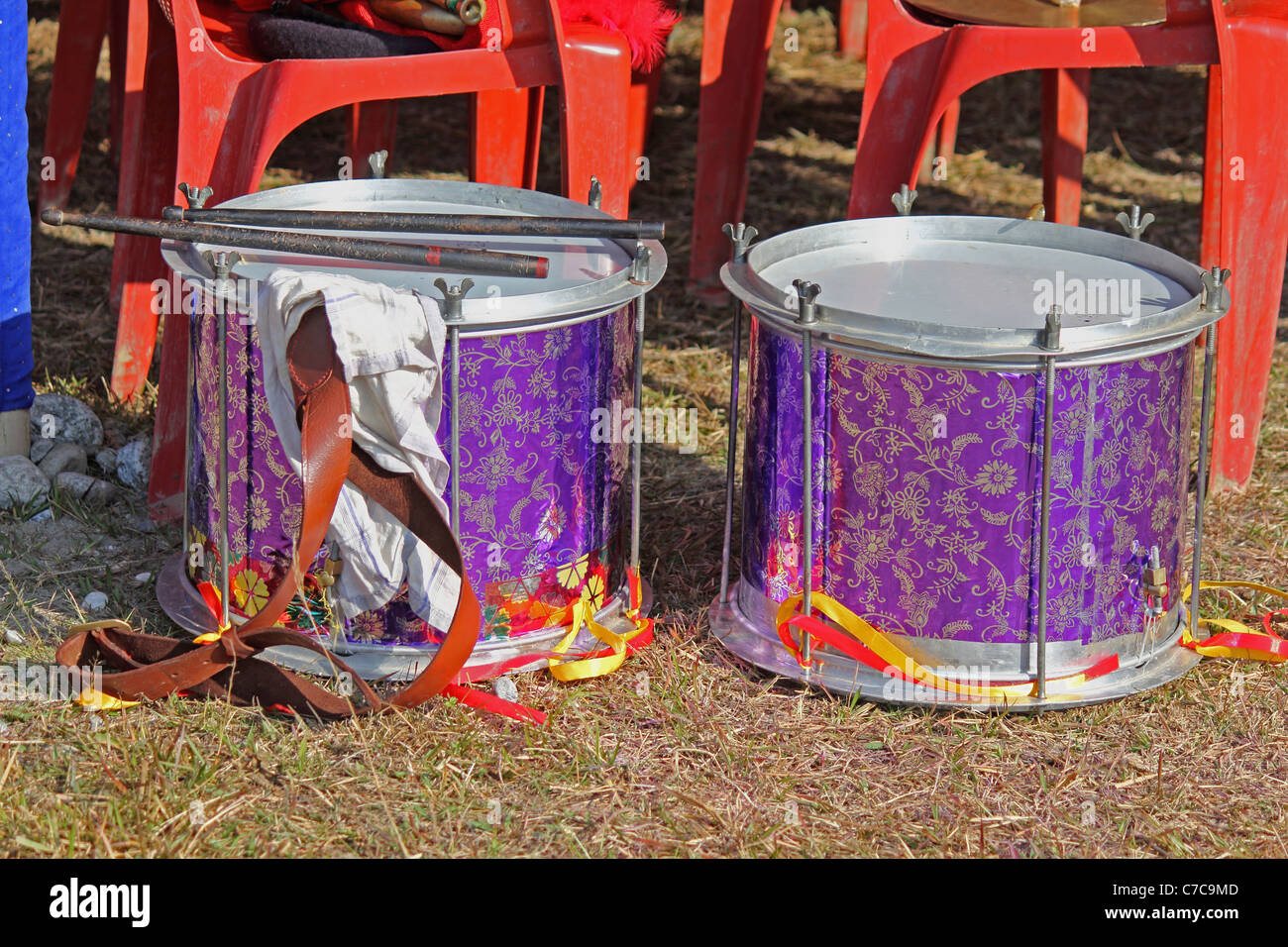 Close up two drums hi-res stock photography and images - Alamy